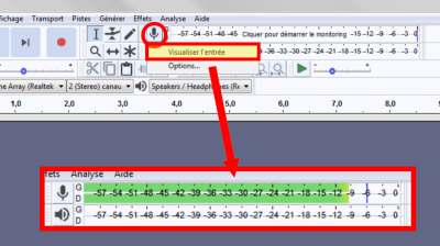 Prise en main du logiciel Audacity